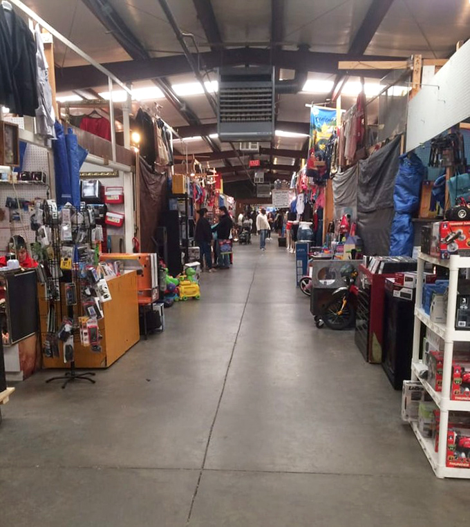 Neatly organized aisles invite exploration at this hidden gem. Indiana Jones would trade his whip for a shopping cart here!