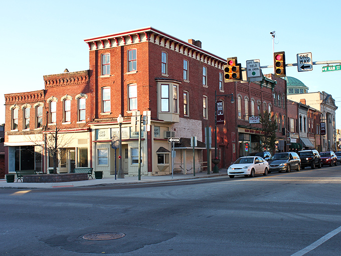 This peaceful Somerset street scene captures small-town Pennsylvania at its most authentic &ndash; no tourist traps, just genuine charm.