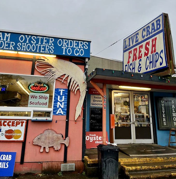 The colorful signs are practically shouting at you to come inside. Your taste buds will thank you for listening.