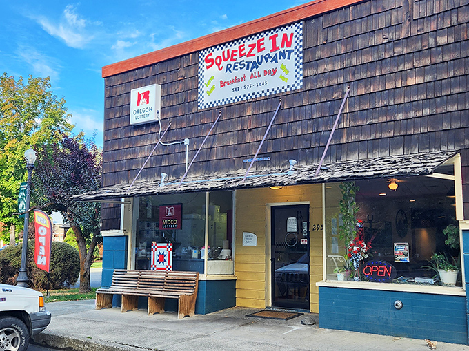 When a place calls itself "Squeeze-In," you know they're making room for what really matters: great food.