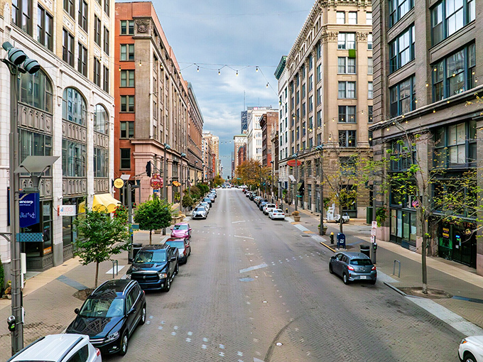 The Gateway Arch watches over neighborhoods where regular folks can still afford to chase their dreams.