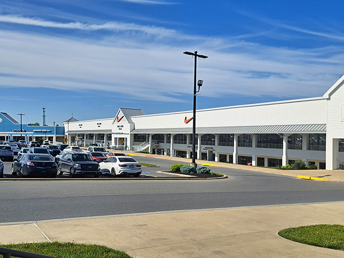 Wide sidewalks and thoughtful spacing give everyone room to browse without feeling rushed or crowded.