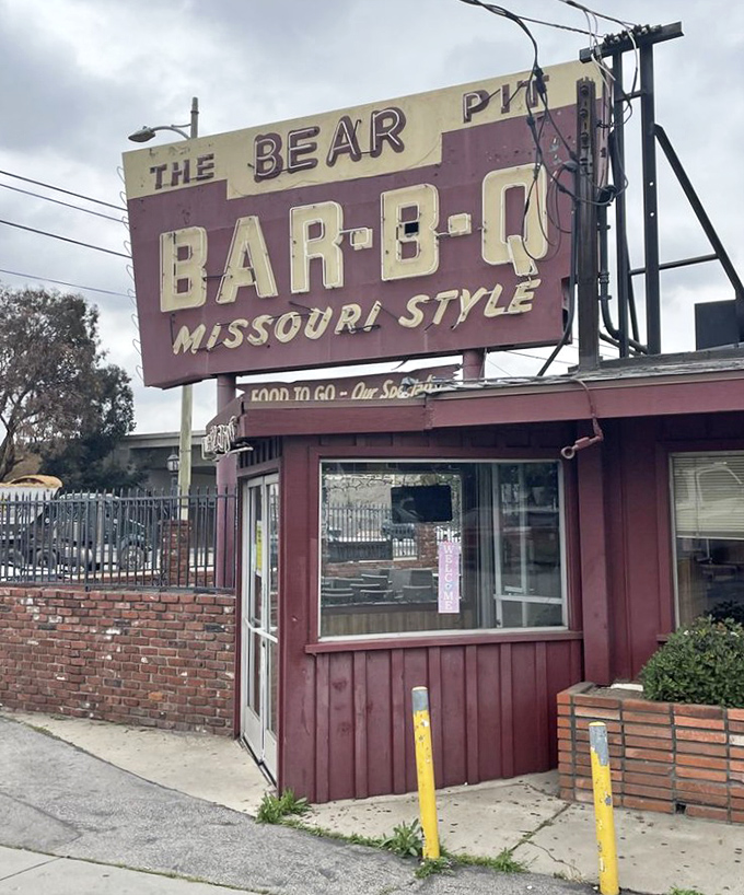 Some barbecue joints age like fine wine - this classic storefront proves that timeless never goes out.