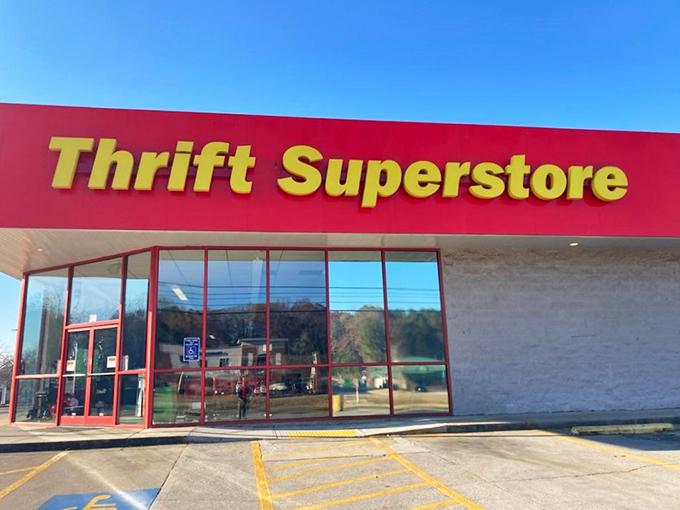 When a thrift store calls itself a "superstore," you better believe they're not kidding around about selection.