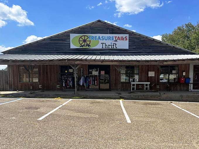 This rustic storefront hides a mission-driven shopping experience that warms every animal lover's heart.
