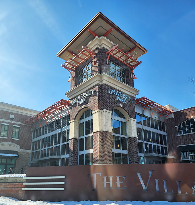 Architectural details make this mall more than just stores&mdash;it's a shopping landmark. The Village section adds character to your bargain hunt!