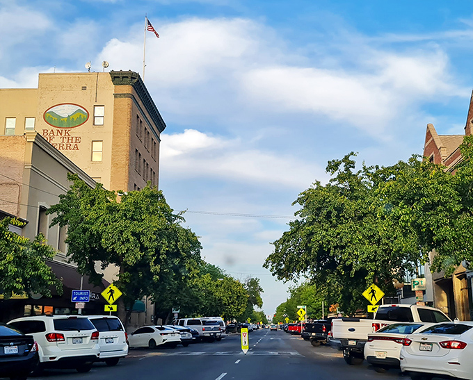 Tree-lined neighborhoods offer shade from both sun and the high costs plaguing coastal cities.