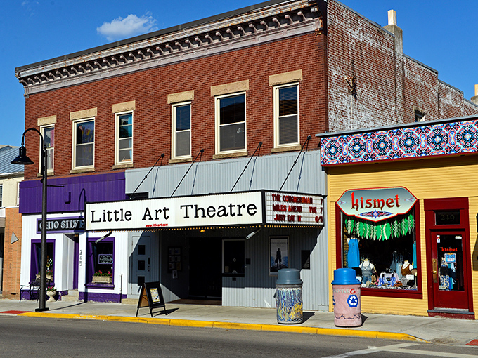 Quirky architecture meets artistic spirit in Yellow Springs, where even the buildings march to their own drum.