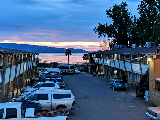 The Anchorage Inn offers lakeside accommodations where the nightly entertainment is simply watching the sun paint the sky in colors no artist could replicate.