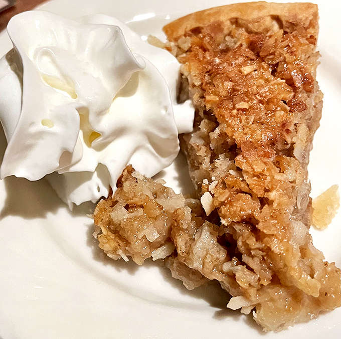 Apple pie with a cloud of whipped cream&mdash;the dessert equivalent of a warm hug from your favorite grandparent. Simple perfection on a plate.