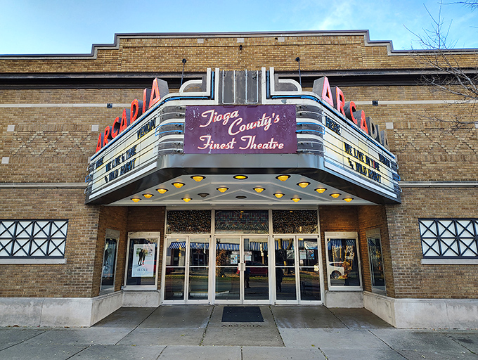 The Arcadia Theatre stands as Tioga County's crown jewel of entertainment. This Art Deco beauty screens first-run films at prices that won't shock your wallet.