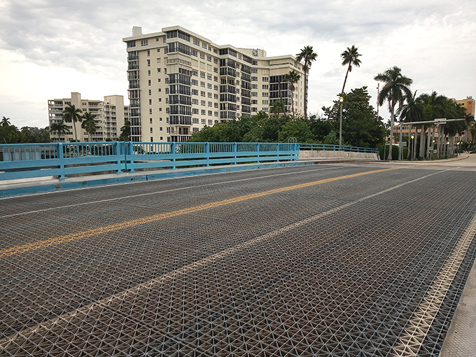 The Atlantic Avenue Bridge offers more than just passage&mdash;it's a front-row seat to the daily parade of boats and the occasional manatee cameo.