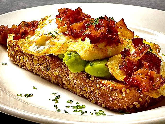 Avocado toast at a classic diner? It's like watching your dad discover smartphones &ndash; unexpected but delightful.