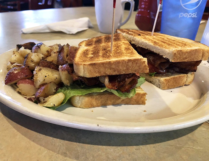 The BLT&mdash;where bacon performs the starring role it was born to play, with crispy potatoes as the perfect supporting cast.
