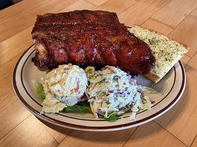 These ribs don't just fall off the bone&mdash;they practically leap onto your fork in a glorious display of barbecue physics.
