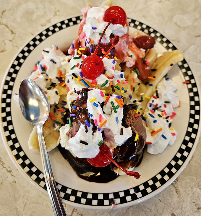 Not just a sundae, but a celebration &ndash; where sprinkles, whipped cream, and cherries throw the party of the century.