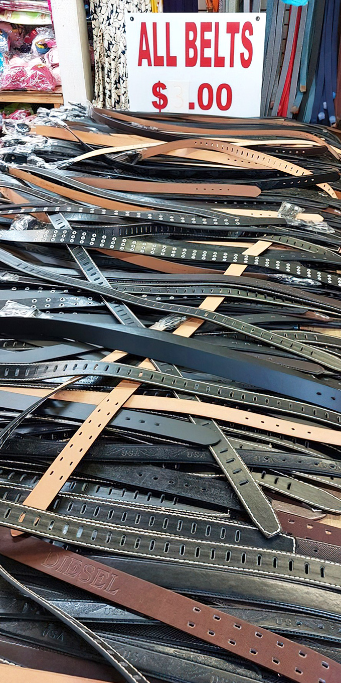 Belt bonanza! Leather, studded, woven or plain &ndash; when your pants need a friend, this is where fashion meets function by the hundreds.