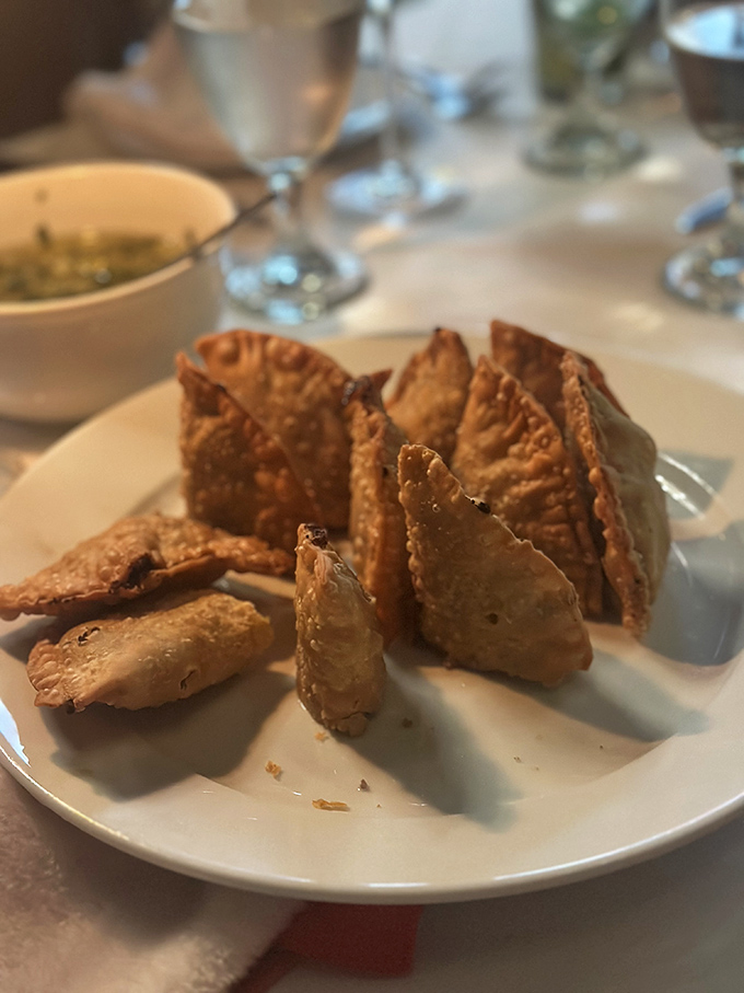 These empanadas aren't just appetizers—they're little golden pockets of joy that make you wonder why you'd ever waste stomach space on chips and salsa.