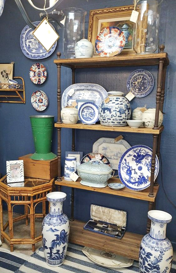 Blue and white porcelain heaven&mdash;where every piece tells a story of distant shores and elegant tables from another era.