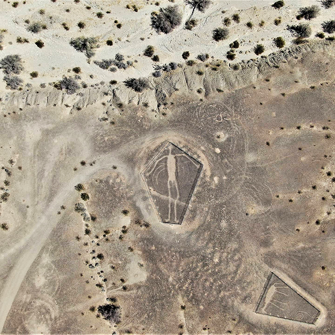The Blythe Intaglios &ndash; ancient desert art visible only from above, like prehistoric graffiti artists were showing off for the gods.