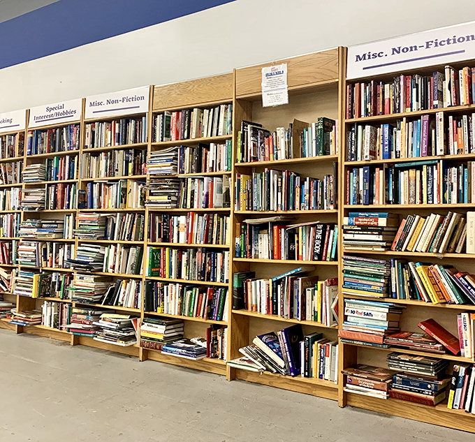 Bibliophiles beware &ndash; you might need to clear your schedule once you discover these meticulously organized shelves of literary treasures at pocket-change prices.