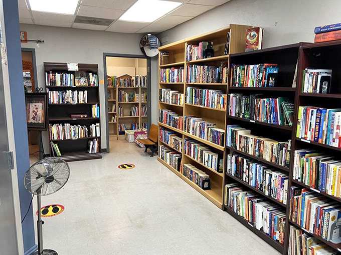 Bibliophiles, rejoice! This literary corner houses enough stories to fill a lifetime of rainy Texas afternoons, all at prices that make Amazon weep.