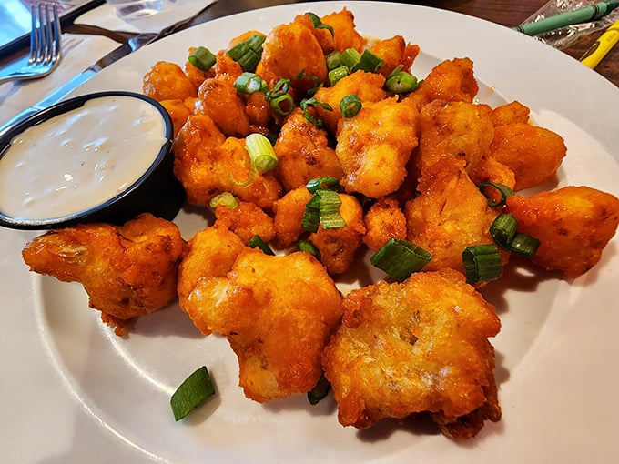 Buffalo cauliflower that proves vegetables can party too&mdash;crispy, saucy florets that might just convert the most dedicated carnivore in your life.