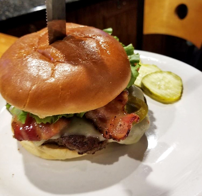 This isn't one of those Instagram-bait burgers that requires unhinging your jaw&mdash;it's honest food that remembers what burgers are supposed to be.