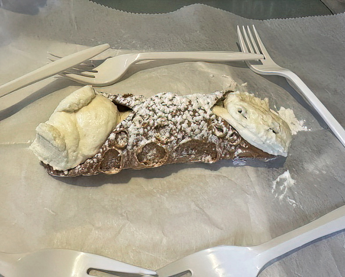 Sweet endings come wrapped in crispy shells &ndash; Campo's cannoli delivers that perfect crunch before surrendering to creamy, sweet filling that whispers "one more bite."