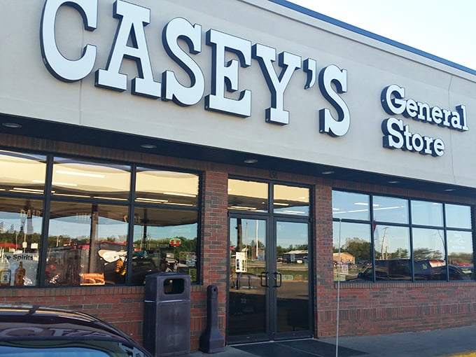 Casey's General Store &ndash; that Midwestern institution where gas station pizza somehow manages to be legitimately delicious against all culinary odds.