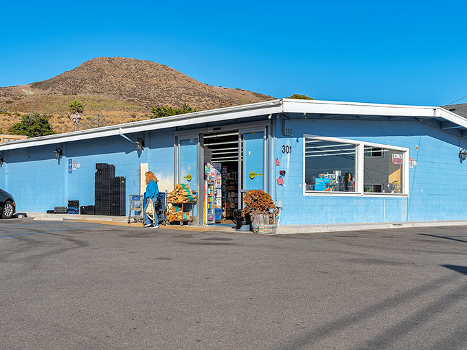 The little blue market that could &ndash; proving that sometimes the most authentic coastal experiences come in the most unassuming packages.