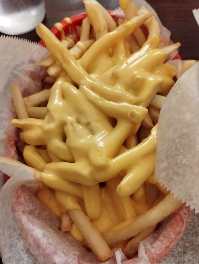 Cheese fries that don't just cross the line into decadence &ndash; they dance over it with golden, melty abandon.