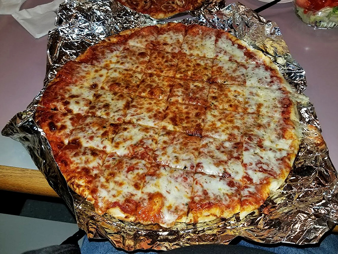 A classic cheese pizza that reminds you why sometimes the simplest things in life&mdash;like perfectly melted cheese on tomato sauce&mdash;are the best.