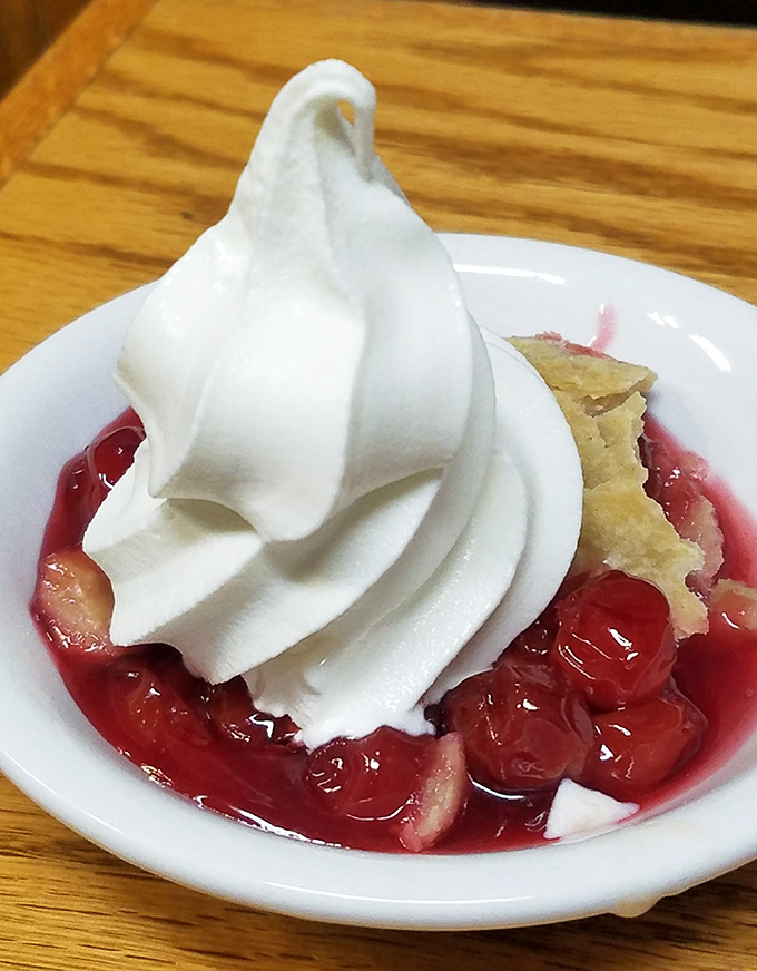 Cherry pie that doesn't need Instagram filters&mdash;just a mountain of whipped cream and a willing fork. Summer in a dessert if there ever was one.