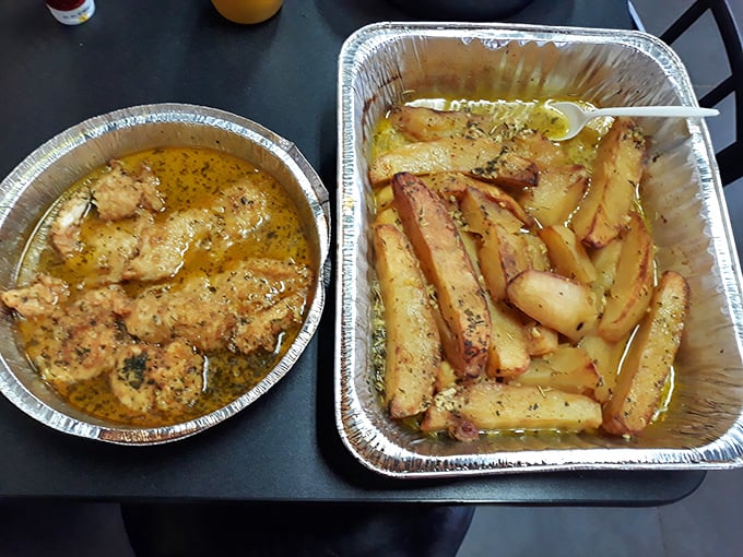 Chicken Vesuvio: where garlic, herbs, and potatoes come together in a buttery wine sauce that'll make you weep with joy.