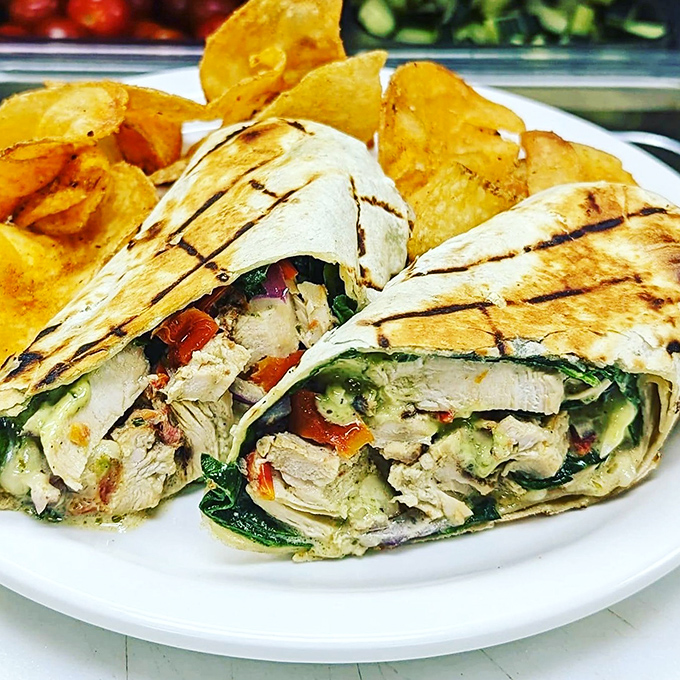 Fresh ingredients wrapped in a perfect tortilla&mdash;proof that sometimes the best gifts come in cylindrical packages.