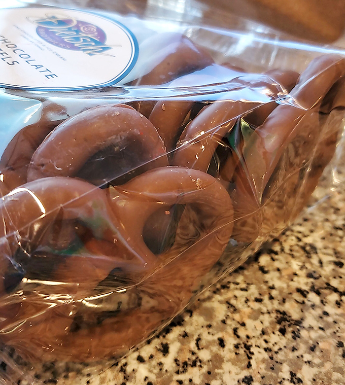 Chocolate-covered pretzels: where sweet meets salty in perfect harmony. These aren't just snacks&mdash;they're proof that opposites really do attract.