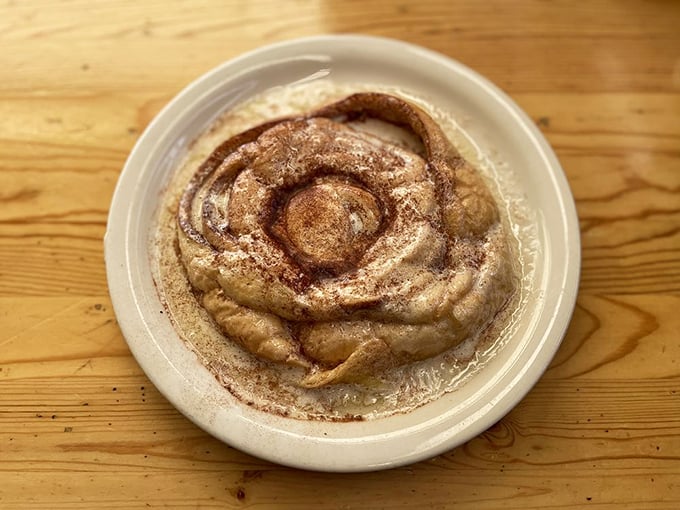 The cinnamon roll isn't playing games&mdash;it's a spiral of sweet intention with a cinnamon swagger that demands respect.