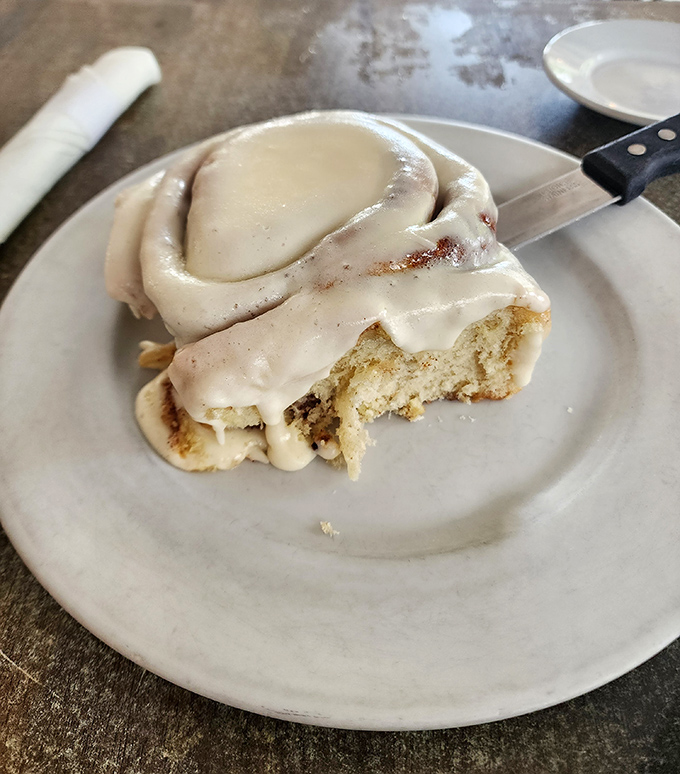 Not all cinnamon rolls are created equal&mdash;this one's the Marlon Brando of pastries: rich, indulgent, and guaranteed to be the star of your breakfast table.