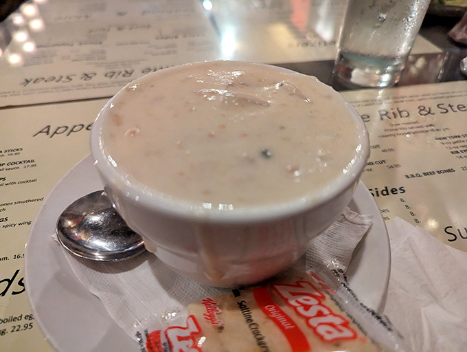 This isn't just soup&mdash;it's a bubbling cauldron of comfort with cheese stretching to the heavens. Spoon-breaking cheese pull guaranteed.