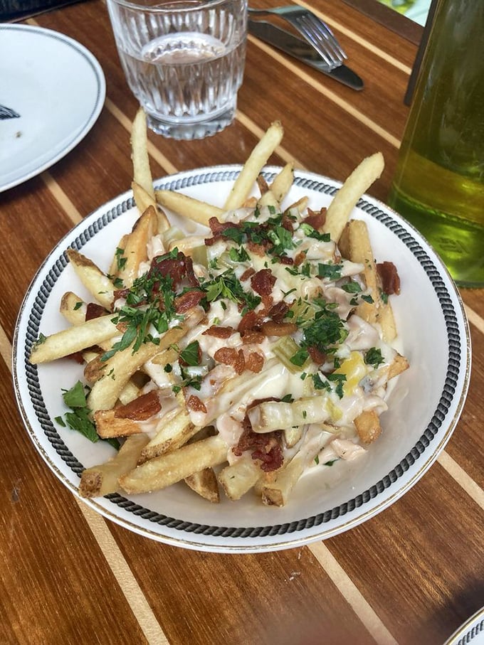 These aren't your average fries&mdash;they're clam chowder's sophisticated cousin who studied abroad and came back impossibly cool.