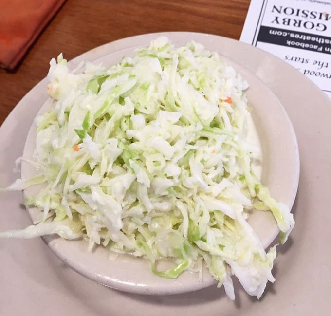 Coleslaw that actually deserves a place at the table. Crisp, bright, and the perfect counterpoint to all that savory broasted goodness.