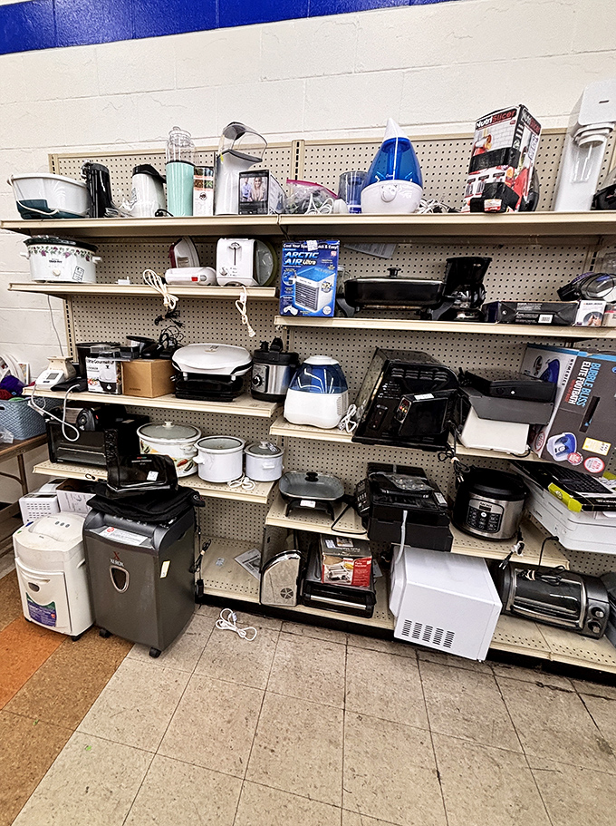 Kitchen gadget heaven or appliance purgatory? One shopper's donated bread maker becomes another's weekend sourdough obsession at prices that won't toast your budget.