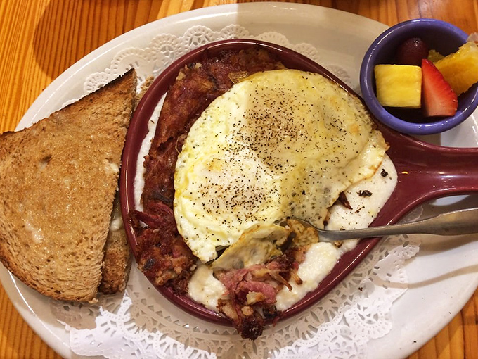 This corned beef hash skillet isn't just breakfast &ndash; it's a commitment to starting your day with absolutely zero regrets.