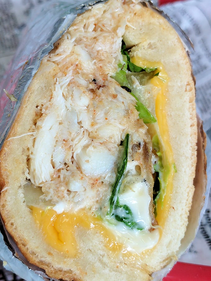 Behold the crab cheesesteak&mdash;where Philadelphia tradition meets Chesapeake Bay bounty. The melty cheese and tender crab create a sandwich worth crossing state lines for.