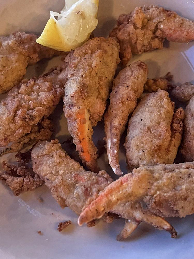Golden-fried treasures from the deep that make you wonder why we ever bothered with chicken. The perfect finger food for grown-ups.