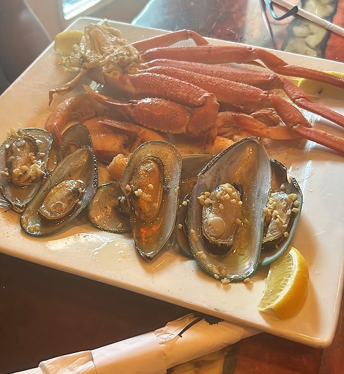 Snow crab legs that require both hands and zero shame &ndash; the way seafood was meant to be enjoyed.