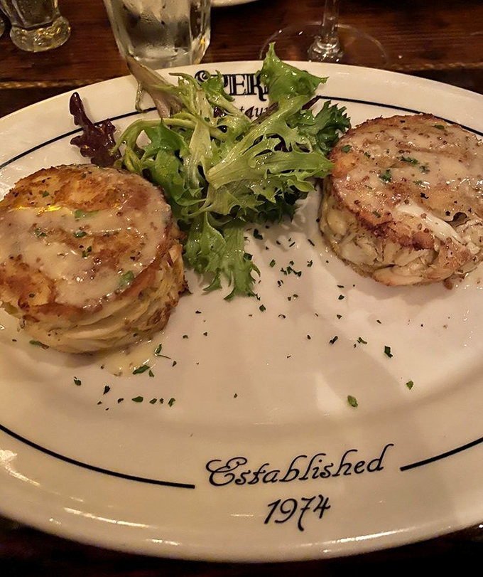These crab cakes aren't just good, they're "cancel-your-next-appointment-because-you-need-a-moment" good. Pure seafood bliss.