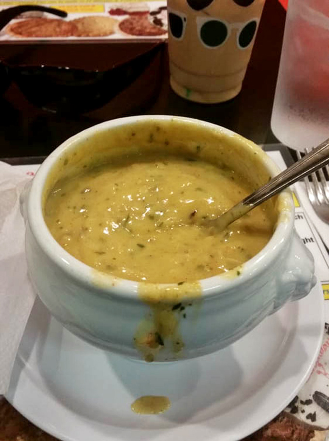 Maryland's liquid gold. This cream of crab soup is thicker than the state's humidity and twice as welcome on a cool Annapolis morning.