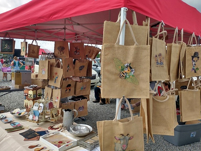Not your grandmother's tote bags! These artfully decorated jute carriers blend practicality with personality&mdash;grocery shopping has never looked so Instagram-worthy.